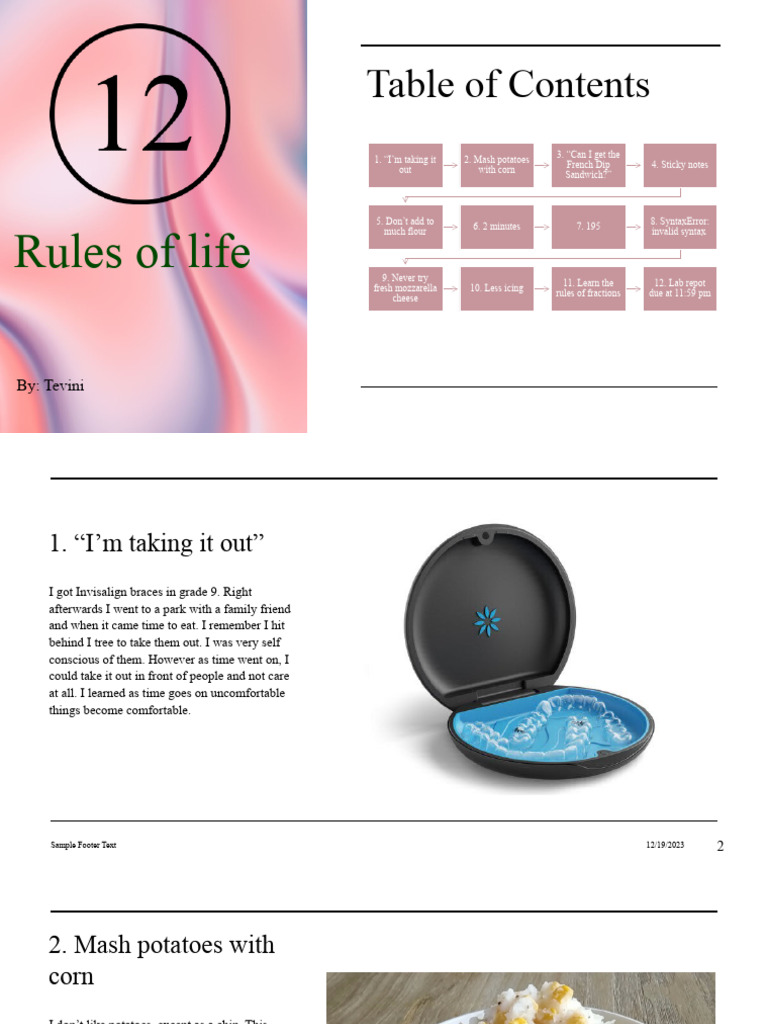 Careers 12 - 12 Rules of Life | PDF | Self-Improvement