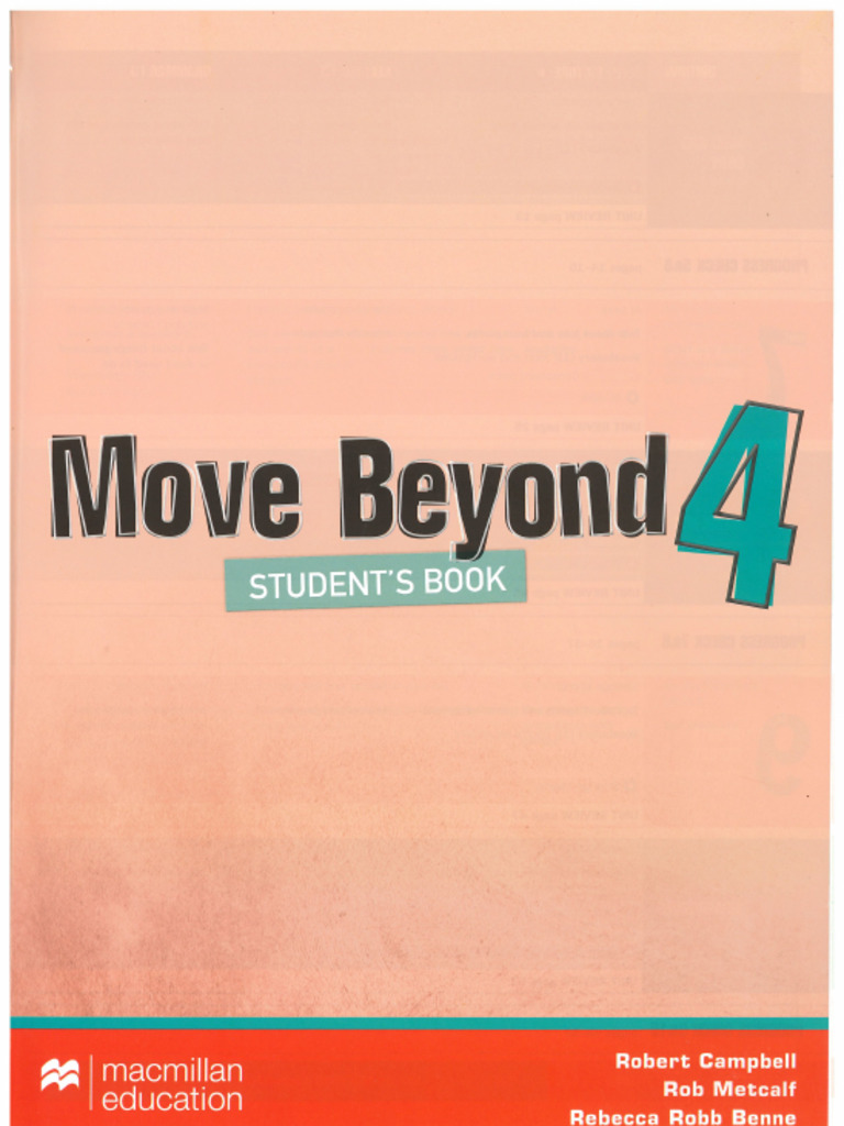 Move Beyond 4 Studentbook | PDF