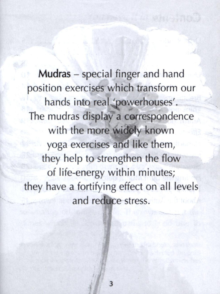 Mudras For Body, Mind and Spirit - Gertrud Hirschi | PDF