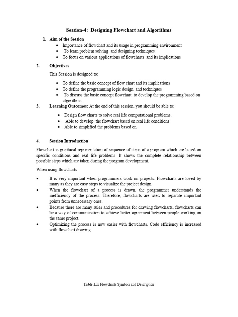 Session 4 - FlowChart | PDF | Computer Programming | Computer Program