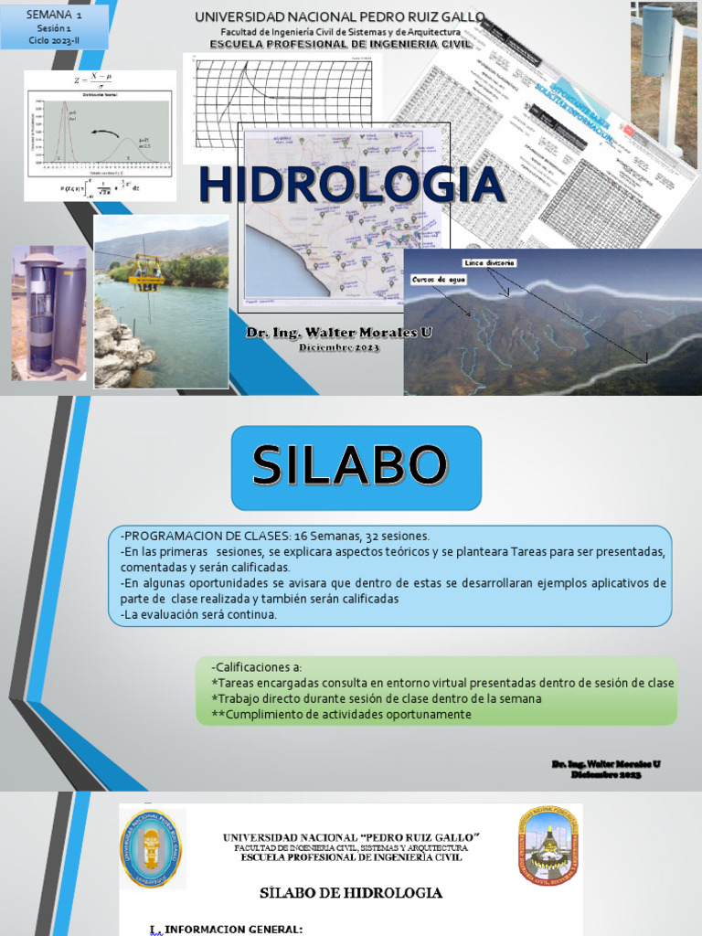 1.Sesion1-Semana1-IC 424 46A-CAP I-INTRODUCCION | PDF | Precipitación ...