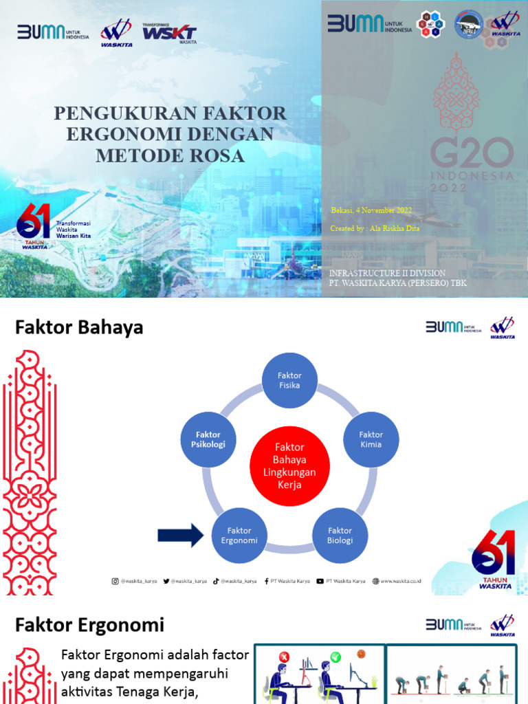 Pengukuran Ergonomi | PDF