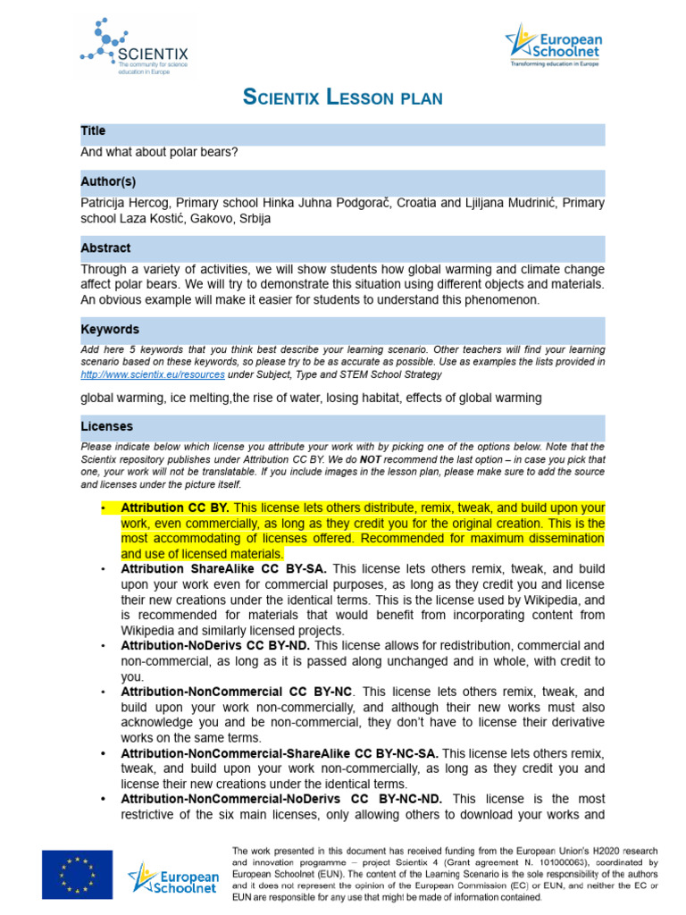 And What About Polar Bears? | PDF | Creative Commons License | Climate ...