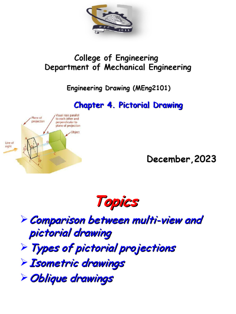Chapter 4. Pictorial Drawings | PDF