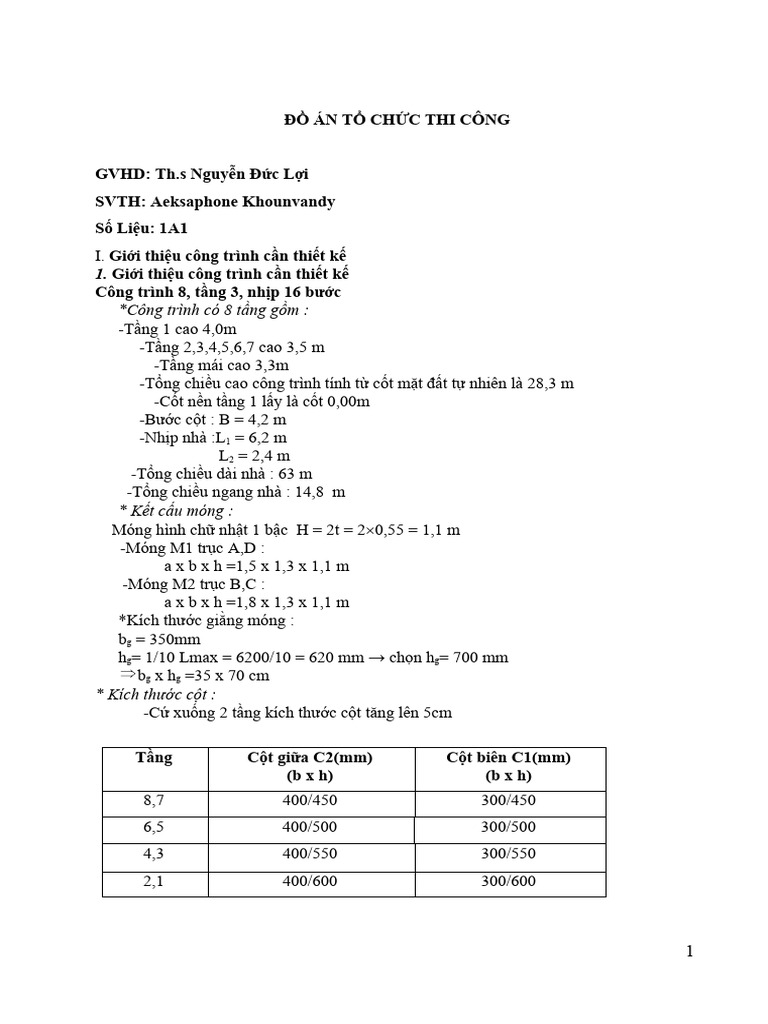 TCTC Thang Lao in 1-60 | PDF