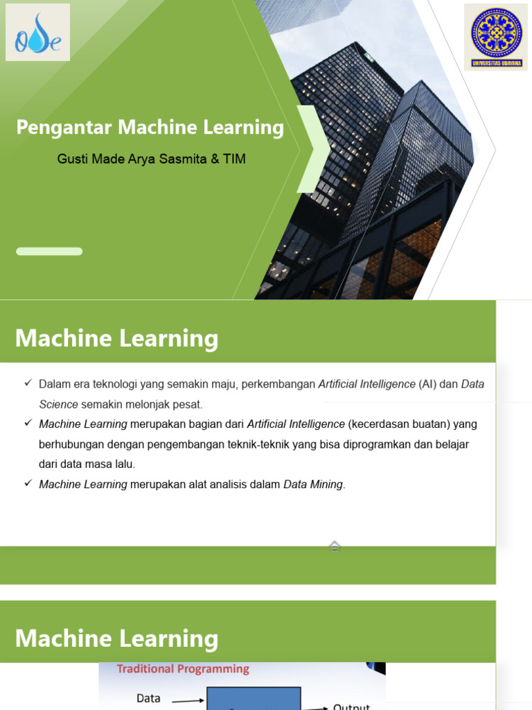 Konsep Machine Learning | PDF