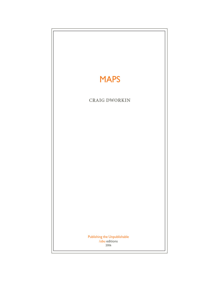 Unpub 009 Dworkin Maps | PDF