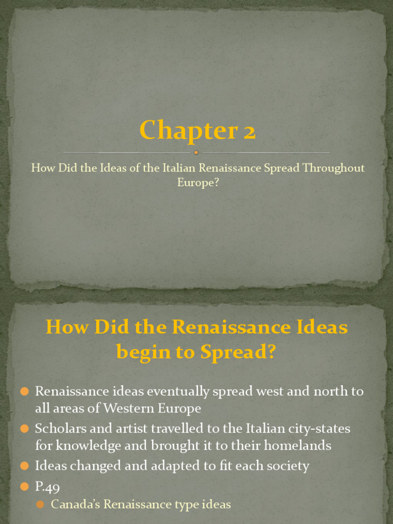 The Renaissance Powerpoint 2 | PDF | Renaissance | Humanism