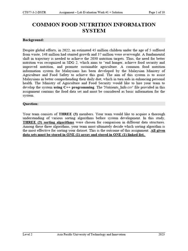 DSTR Assignment - Lab Evaluation Work - 1 | PDF | Computing | Computer ... DSTR Assignment - Lab Evaluation Work - 1 | PDF | Computing | Computer ...