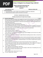 Ieo Sample Paper Class-5 | PDF | Verb | English Language