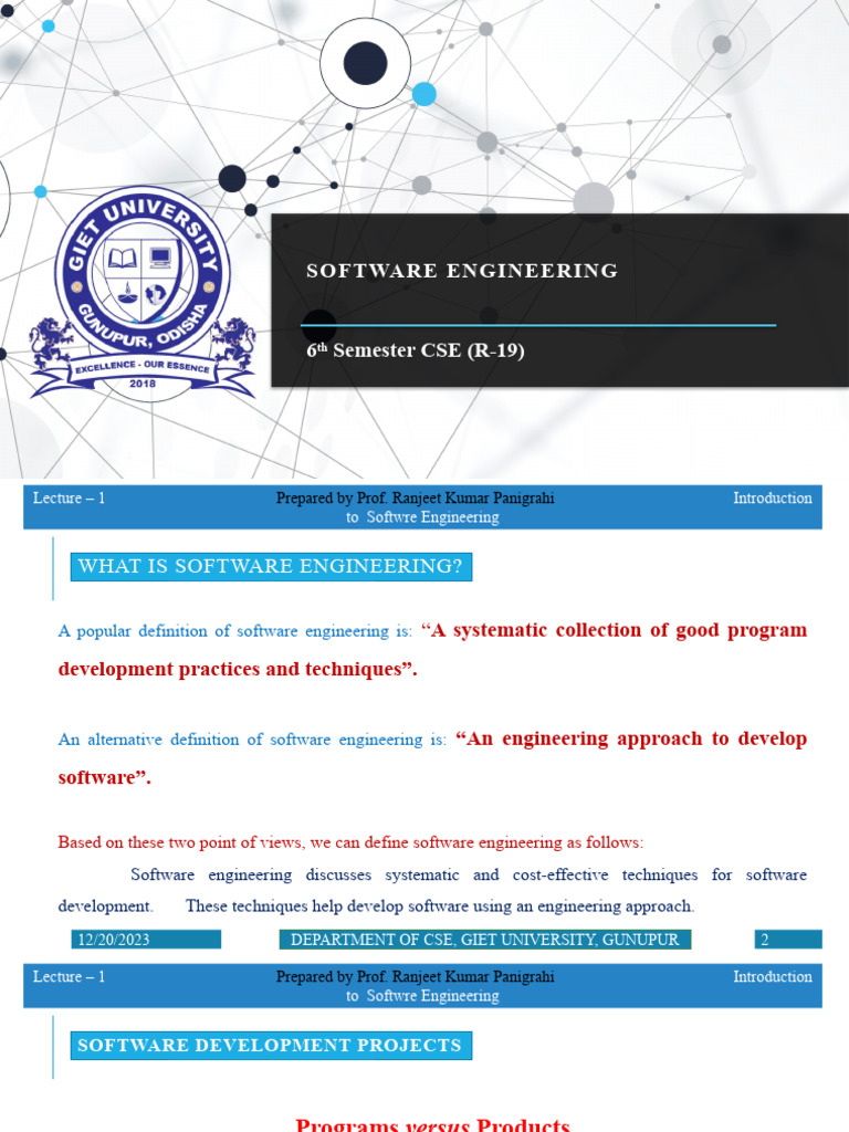 Software Engg | PDF | Software Development Process | Prototype