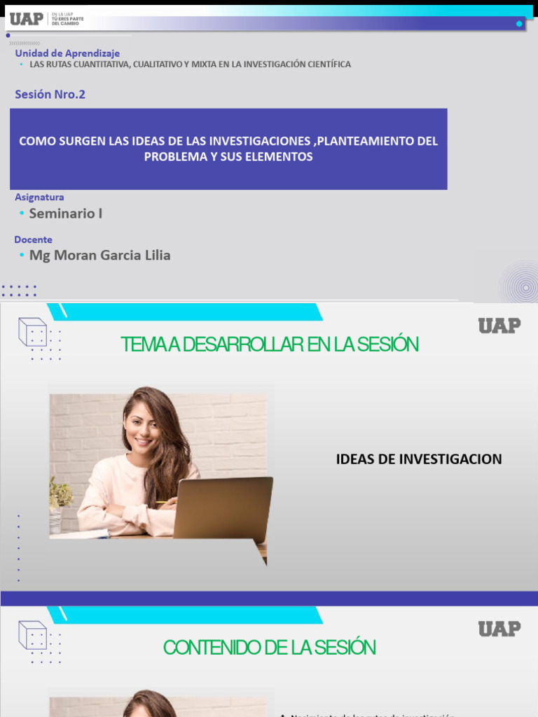 Semana Ii Ideas de Investigacion | PDF | Teoría | Conocimiento