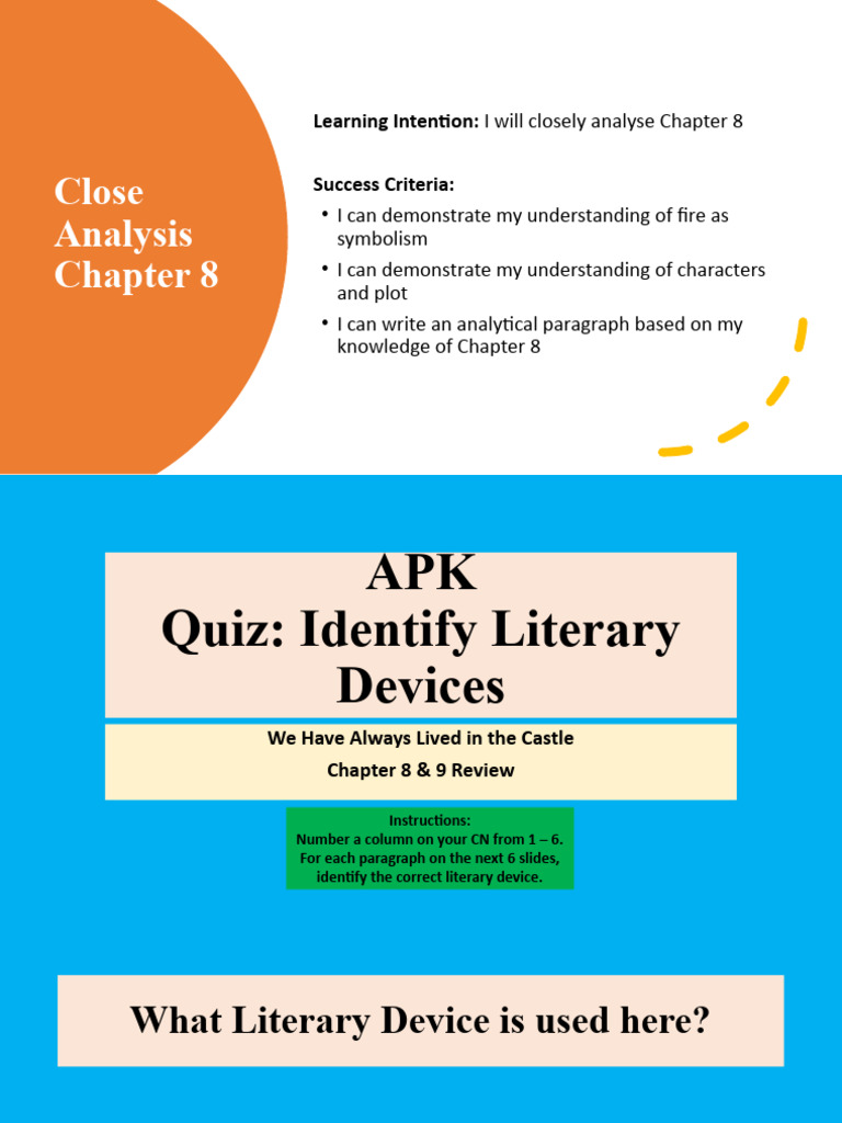 Close Analysis Chapter 8 | PDF | Ellipsis | Punctuation