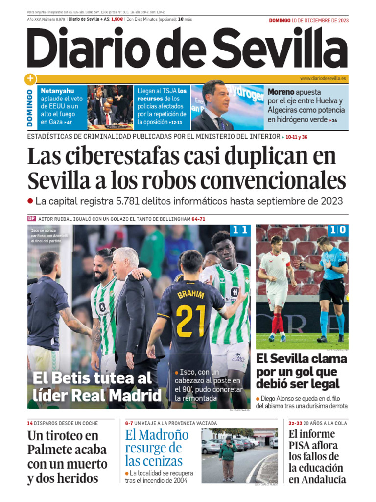 10-12-2023-Diario de Sevilla | PDF | España | Sevilla