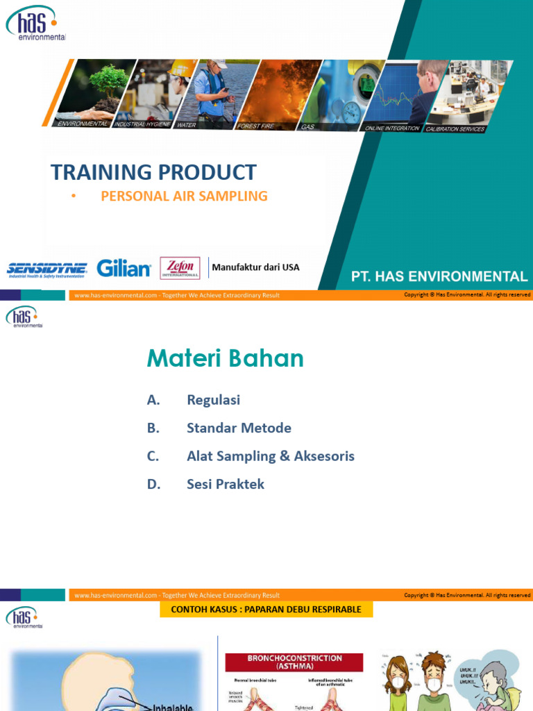 Personal Air Sampling | PDF | Chemistry