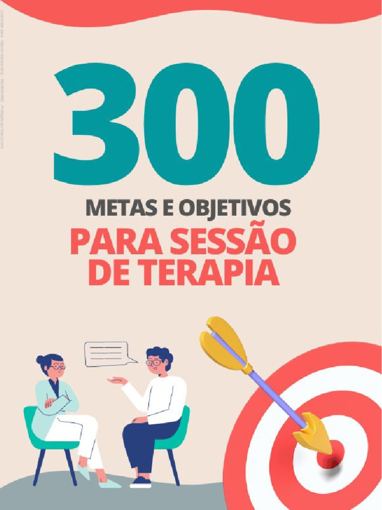 300 Metas e Objetivos para Terapia | PDF | Ansiedade | Depressão