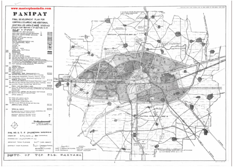 panipat-master-plan-2021-map | PDF