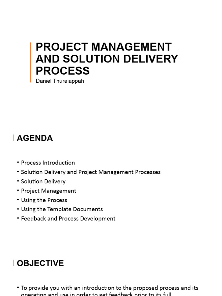 Integrated Project Management and Solution Delivery Process-10082017 DT ...