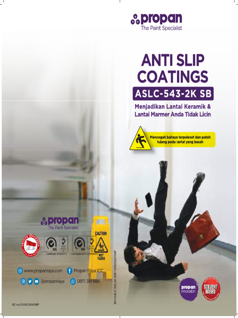 Brosur Propan Anti Slip Coating ASLC 543 2K SB Compressed | PDF