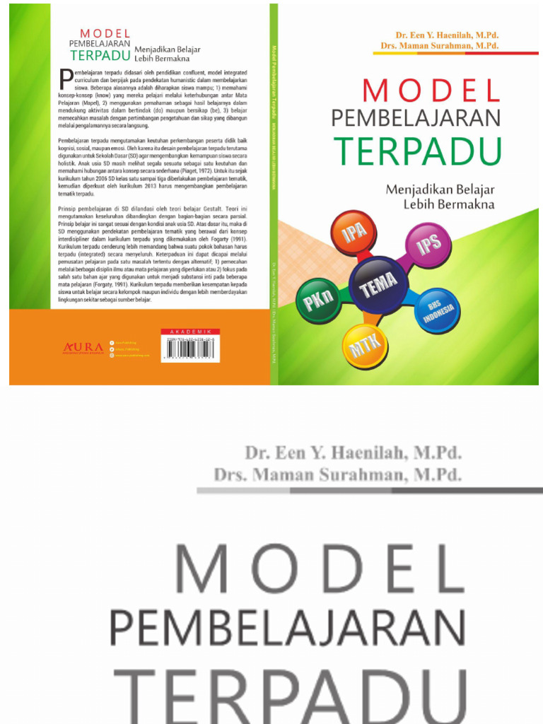 Model Pembelajaran Terpadu Upload | PDF | Seni