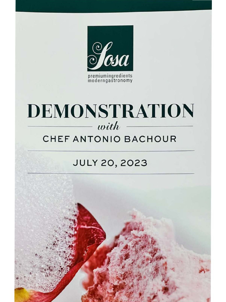 Sosa Ingredients for Plant-Based Pastry | PDF | Cakes | Foods