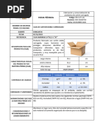 Ficha Técnica De Empaque Pdf