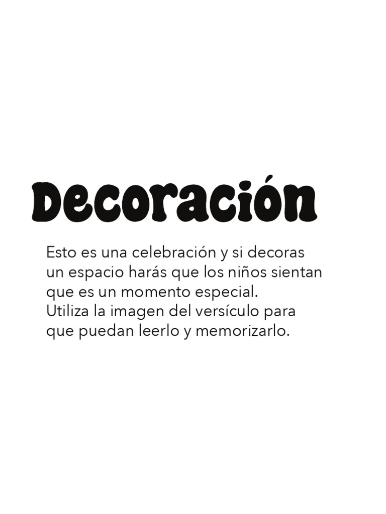 Decoracion | PDF