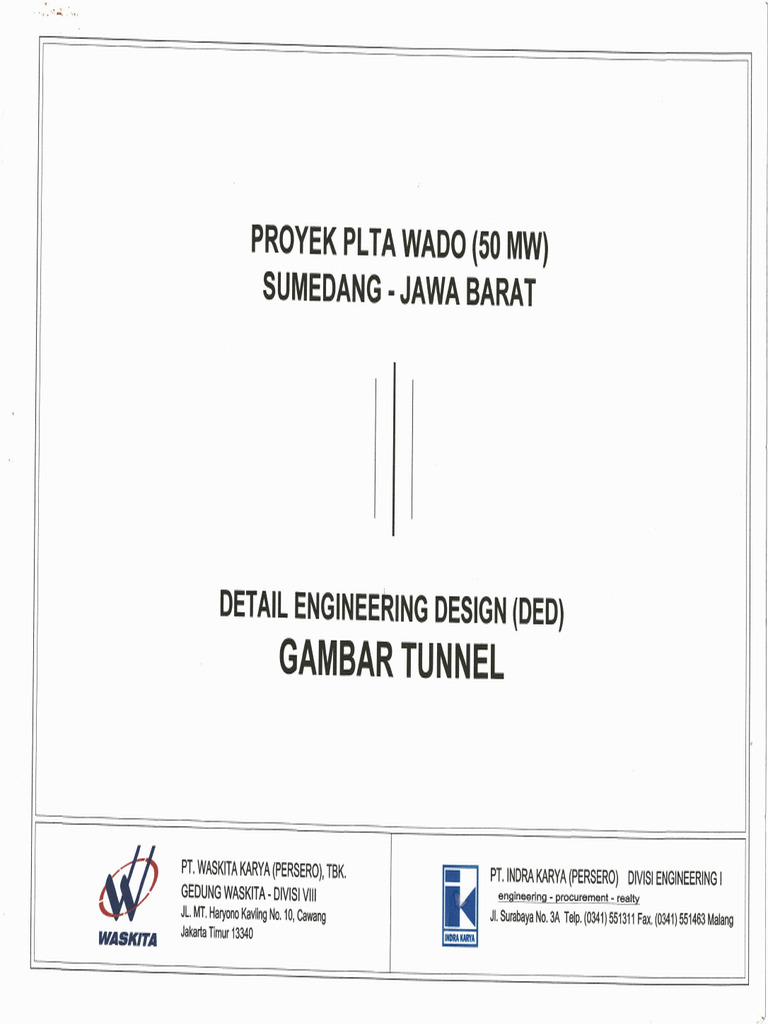 Gambar DED Tunnel (A) | PDF