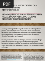 Analisis Framing Gamson dan Modigliani | PDF