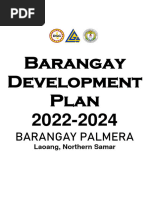 Barangangay Development Plan 2023-25 | PDF | Water | Water And Politics