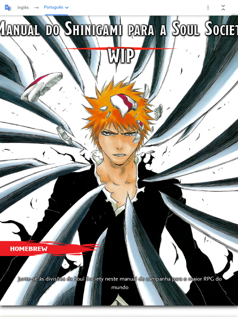 Bleach d20 Classless | PDF