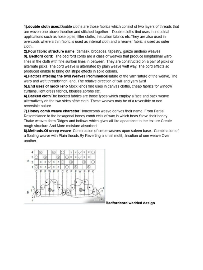 Wfs-4 | PDF | Loom | Weaving