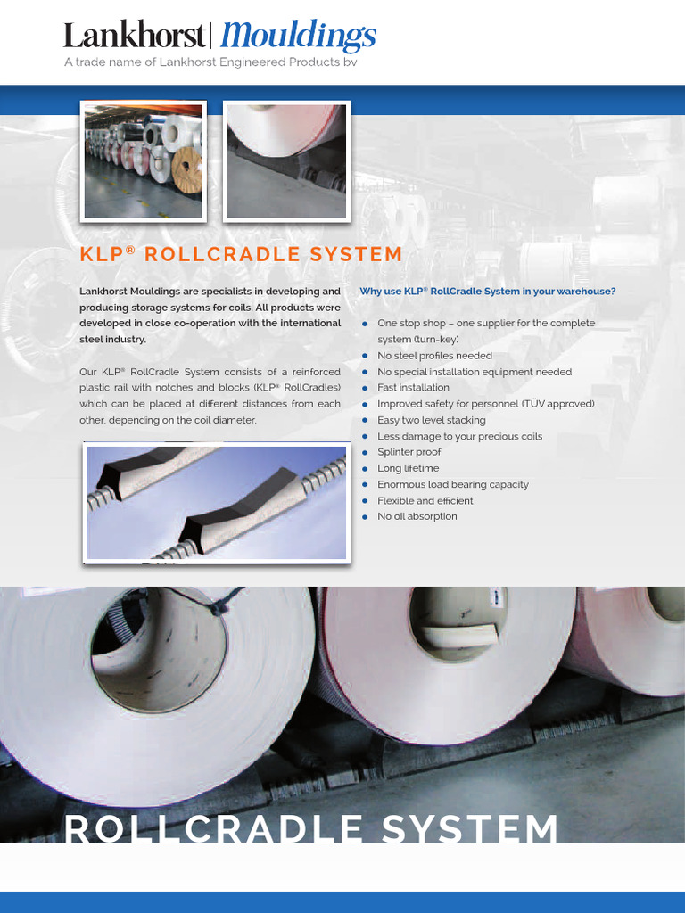 KLP RollCradle System eng | PDF | Warehouse | Manufactured Goods