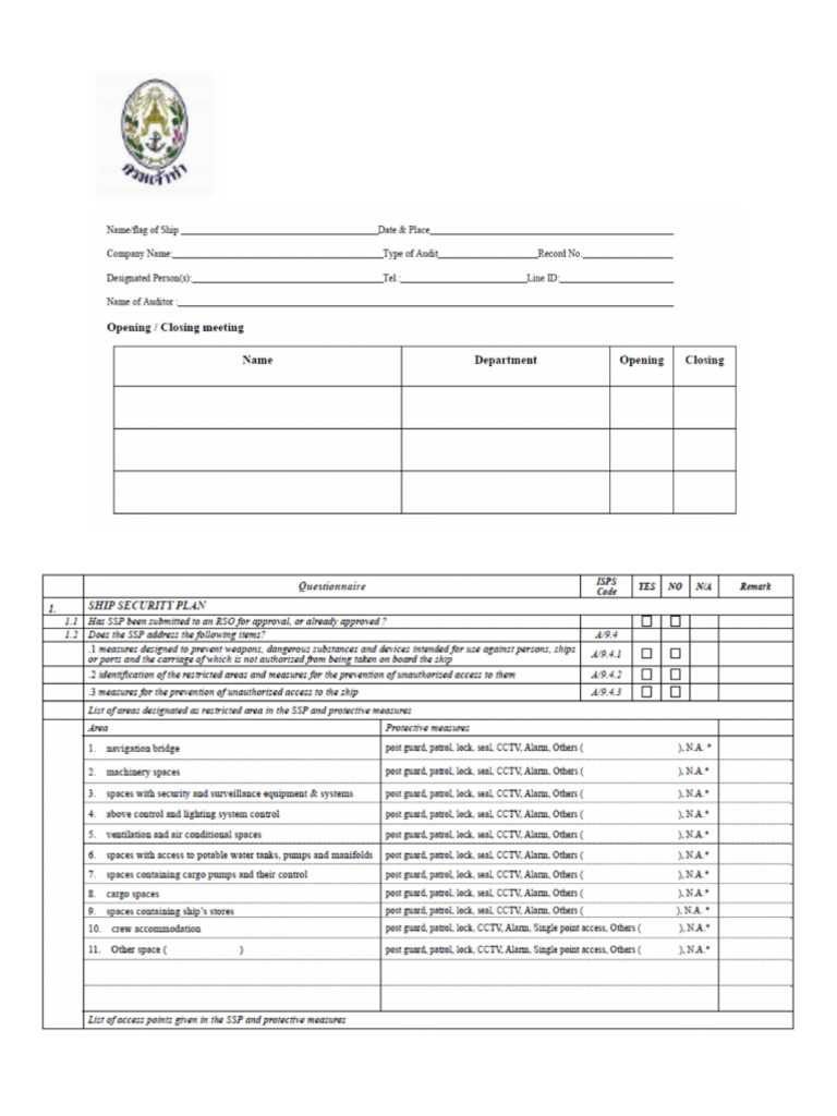 ISSC SelfCheck | PDF