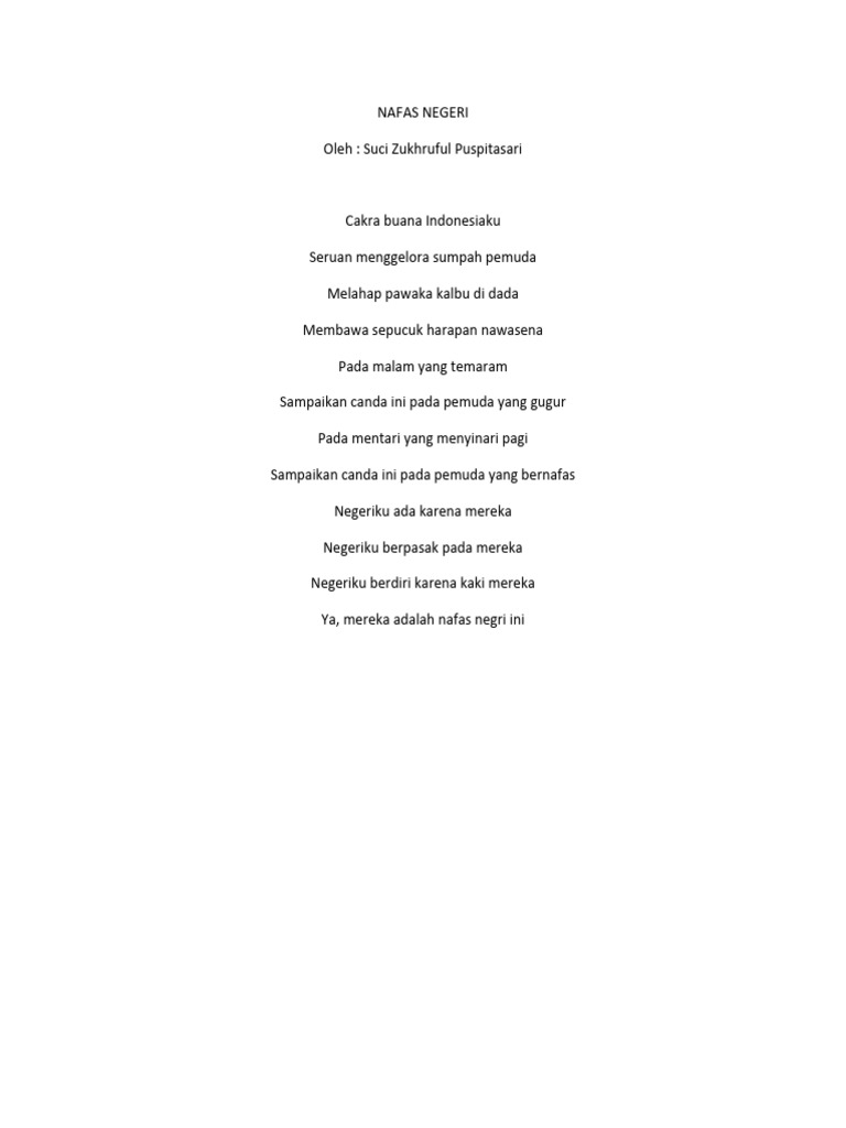 Nafas Negeri-Wps Office | PDF