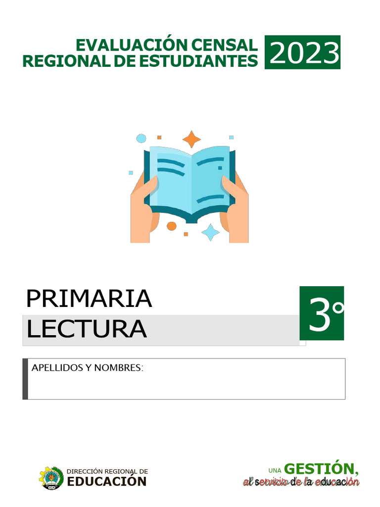 3°tercer Grado Lectura | PDF