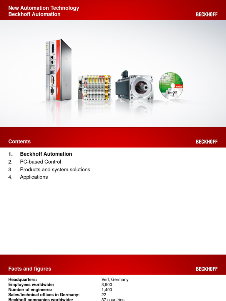 Trainiing Beckhoff | PDF | Programmable Logic Controller | Personal ...