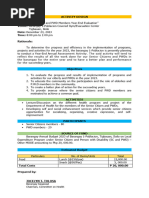 Activity Design PWD 2025 | PDF | Disability | Social Policy