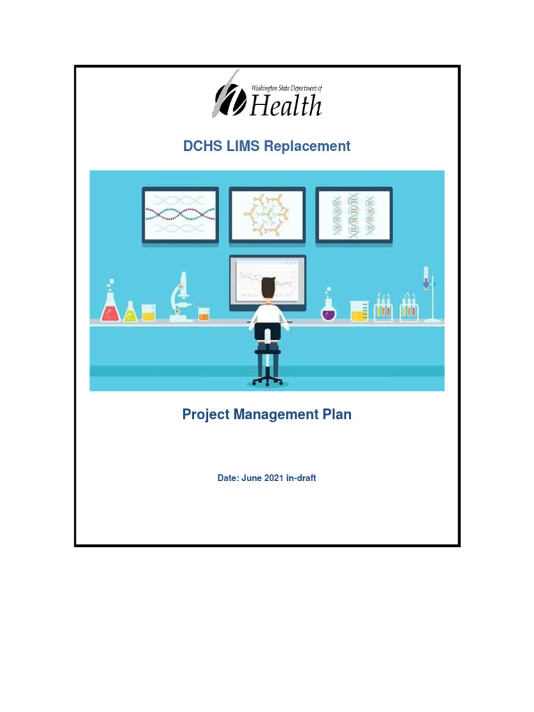 Project Management Plan LIMS Replacement | PDF