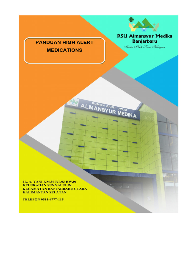 Panduan High Alert Medications | PDF