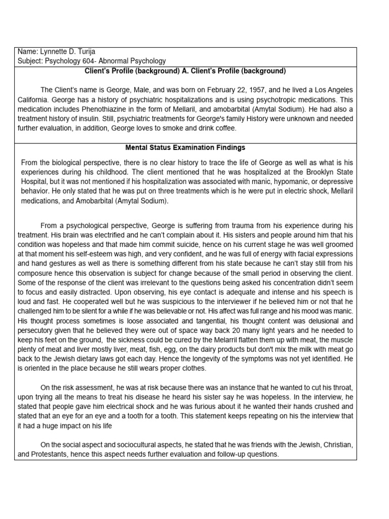 Bipolar-Disorder-MSE-findings-and-recommendations | PDF | Psychology ...