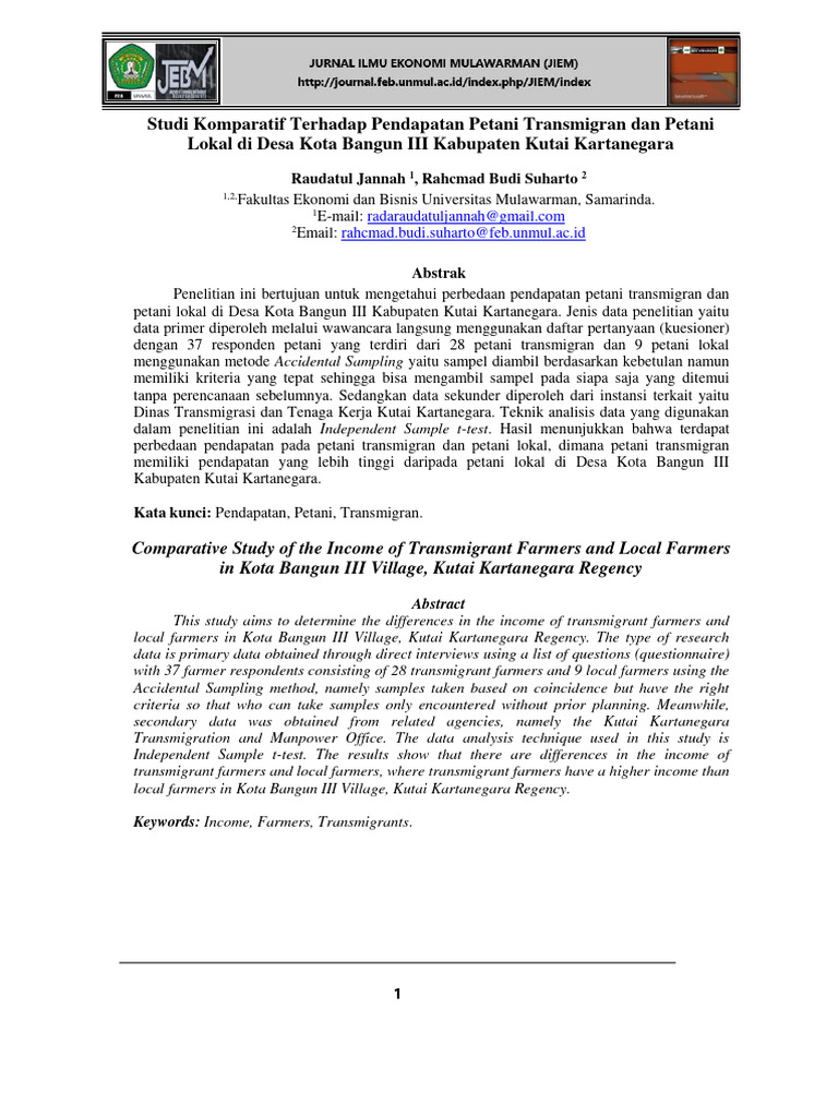 Jiem - Jurnal Raudatul Jannah | PDF