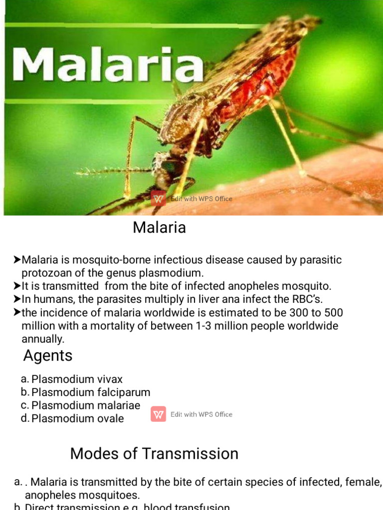 Malaria | PDF