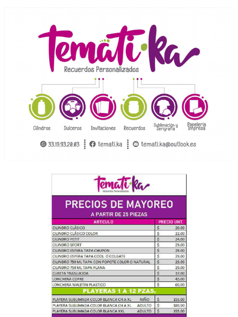 Catalogo Tematika | PDF