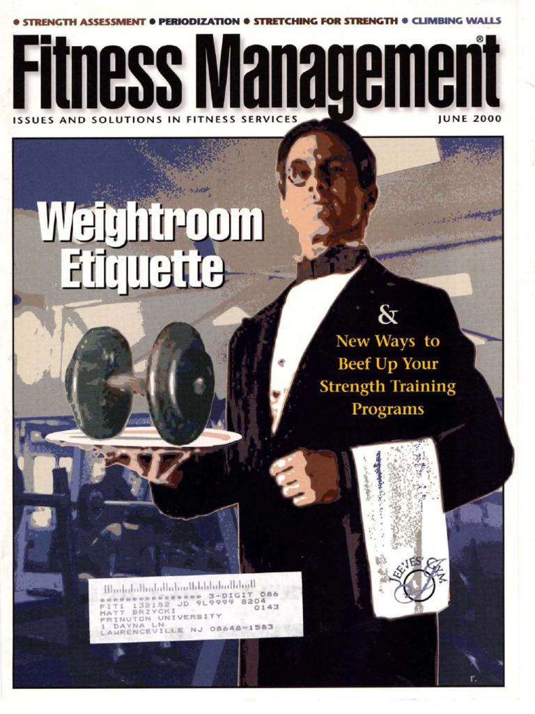 BRZYCKI, M. Assessing Strength. Fitness Management, v. 16, N. 7, P. 34 ...