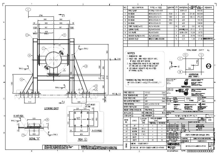 TP1 - 04464539030100 - PCP Sag Pip DWG Lbe 47109001 | PDF