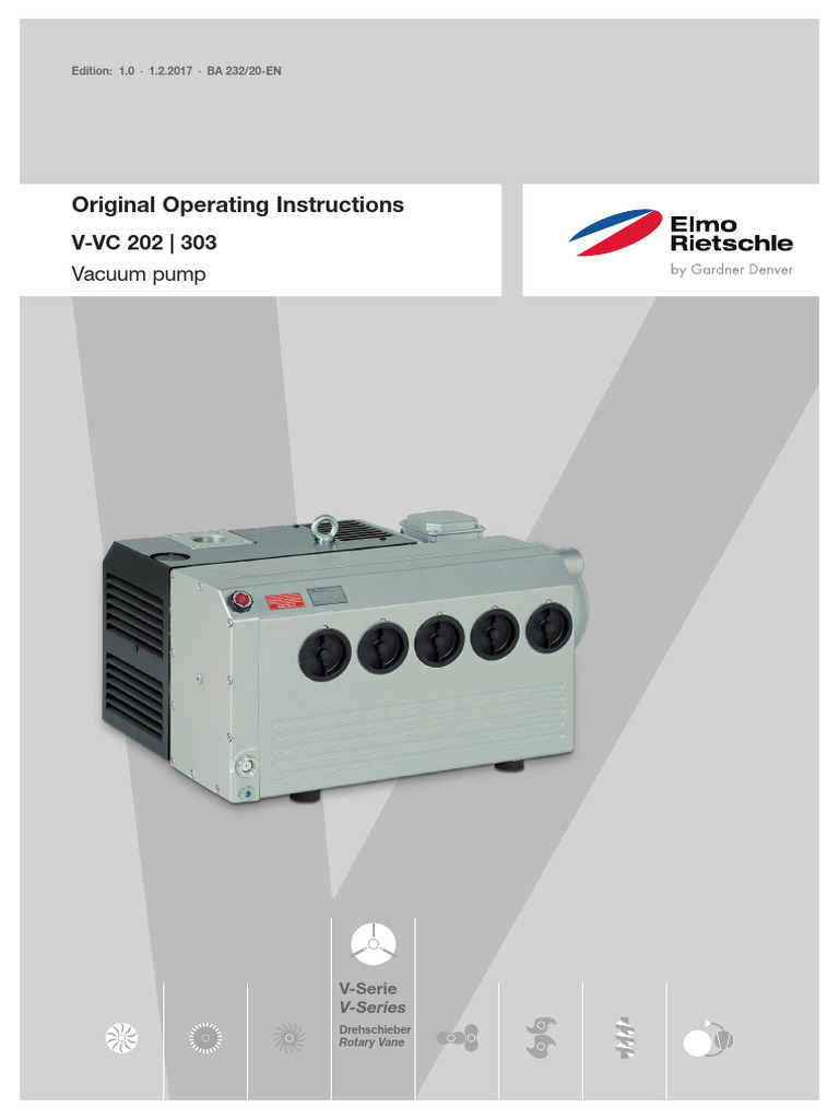 1 Manual Rietschle VC202 VC303 | PDF