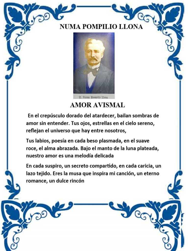 Numa Pompilio Llona | PDF