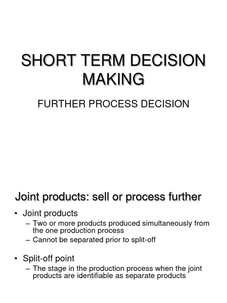 Maf551 STDM - Further Process | PDF | Business