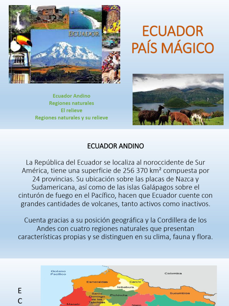 Ecuador | PDF | Andes | Ecuador